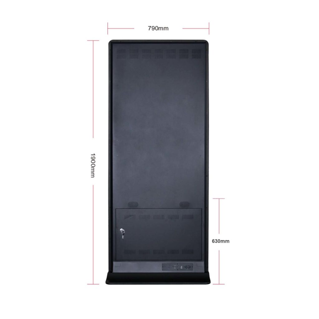 Tótem de Vídeo Táctil Full HD de 55 pulgadas Kimex